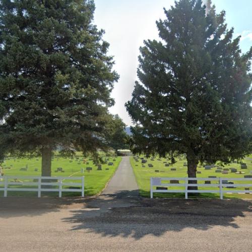 Grace Cemetery in Grace, ID (Google Maps)