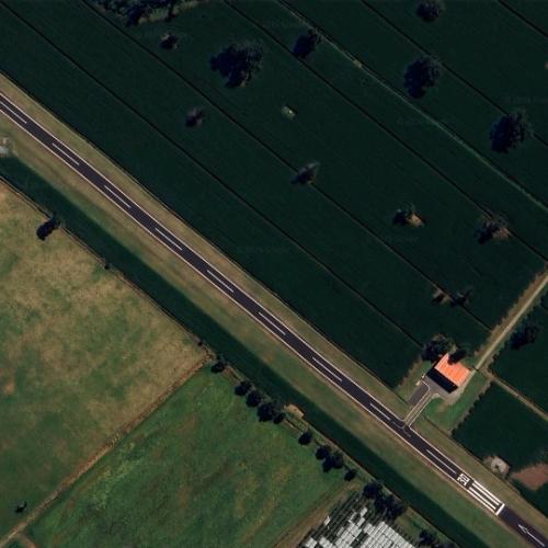 Aeródromo Pozo Brujo in Río Bueno, Chile (Google Maps)