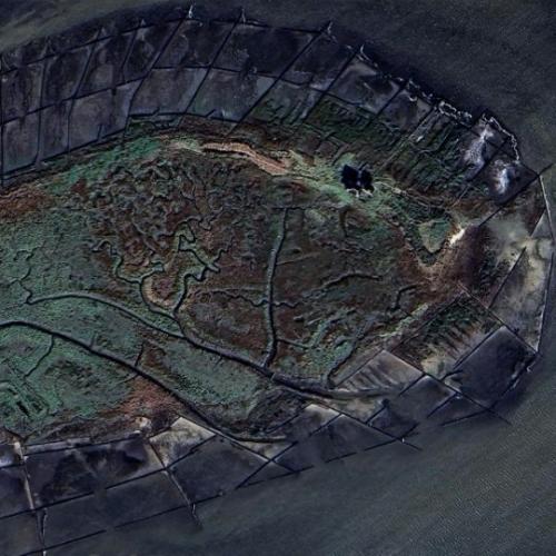 Norderoog in Südfall, Germany - Virtual Globetrotting