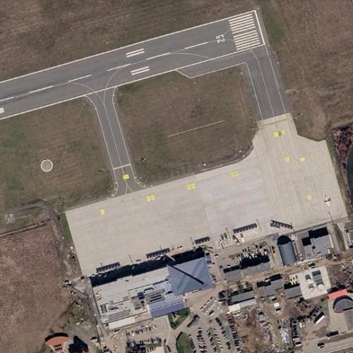 Târgu Mureș International Airport in Targu Mures, Romania (Google Maps)