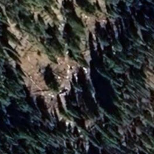 Wichita State Martin 4-0-4 Crash Site in Silver Plume, CO (Google Maps)