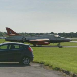 Street View of Hawker Hunter in Dunsfold, United Kingdom - Virtual ...
