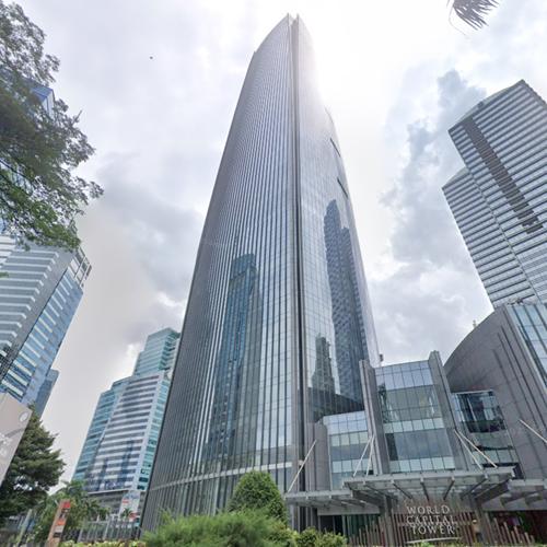 World Capital Tower in Jakarta, Indonesia (Google Maps)