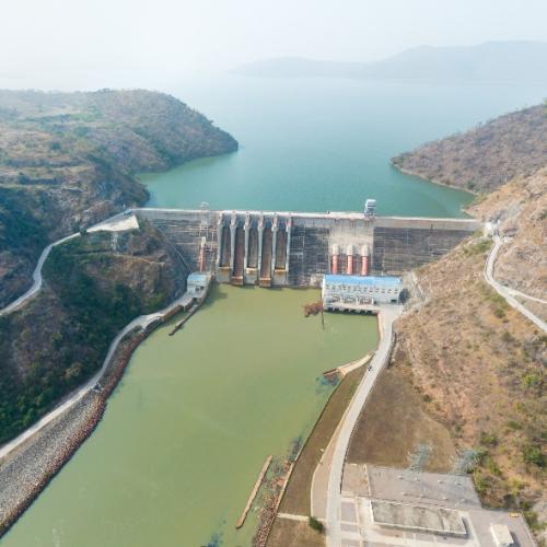 Bui Dam in Bagbiapi, Ghana (Google Maps)