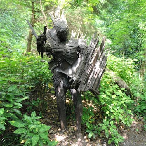 'Exploding Man' by Halliday Avray-Wilson in Elstead, United Kingdom ...