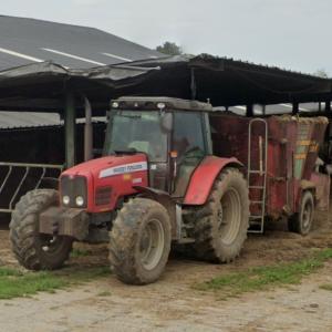 Massey Ferguson 5465 in St Léger, Belgium - Virtual Globetrotting