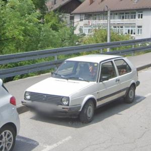 Volkswagen Golf Mk2 in Vrbovsko, Croatia (#5) - Virtual Globetrotting