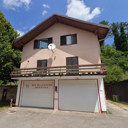 Željezničar fire station in Vrbovsko, Croatia - Virtual Globetrotting