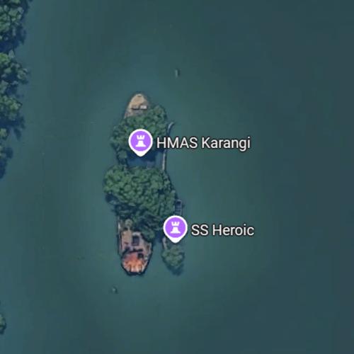 Alien lake in Sakha, Russian Federation (Google Maps)