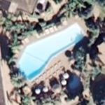 California shaped pool in San Diego, CA - Virtual Globetrotting