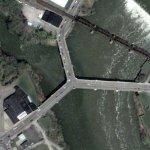 Y-shaped bridge in Zanesville, OH - Virtual Globetrotting
