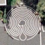 Mönchbergschule maze in Würzburg, Germany - Virtual Globetrotting