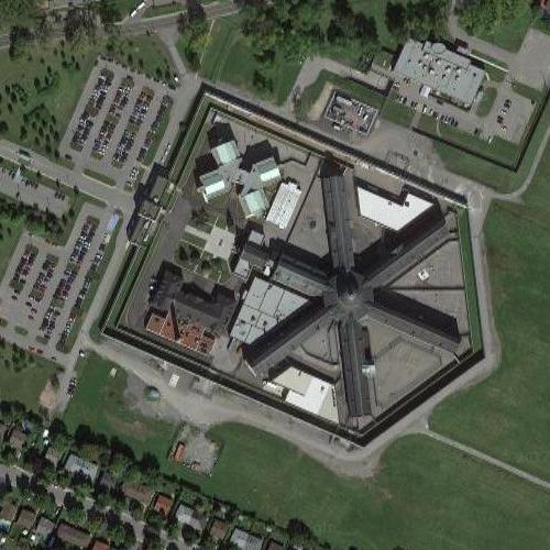 Bordeaux Prison in Montréal, Canada (Google Maps)