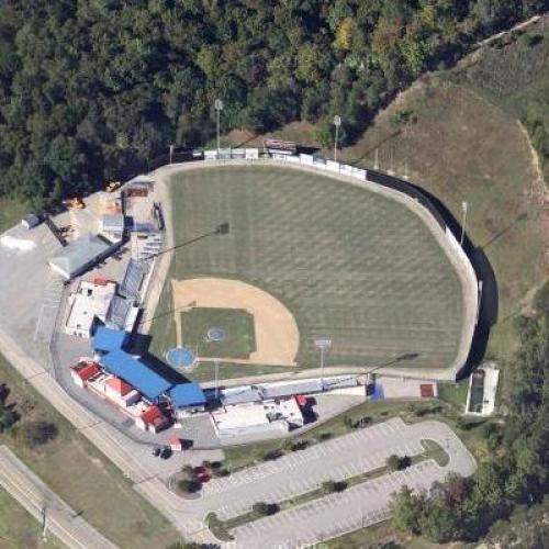 American Legion Field in Danville, VA (Google Maps)