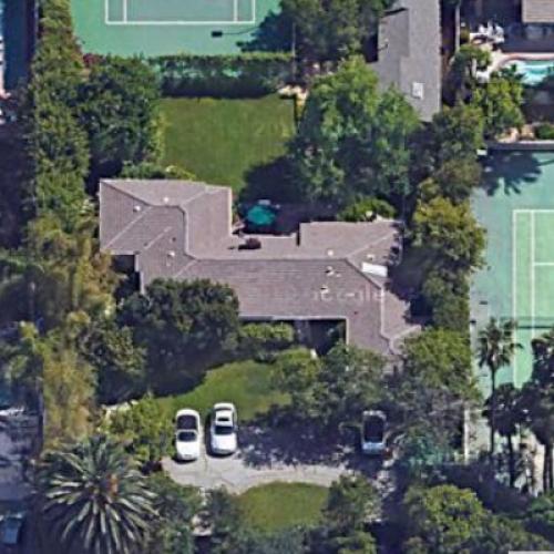 Dick Van Patten's House in Los Angeles, CA (Bing Maps)