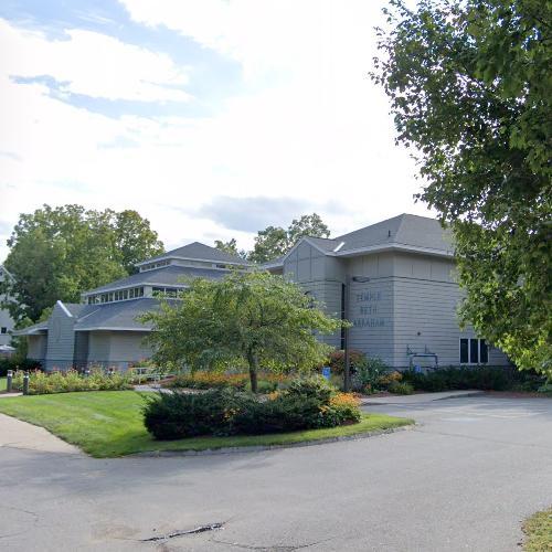 Temple Beth Abraham in Nashua, NH (Google Maps)