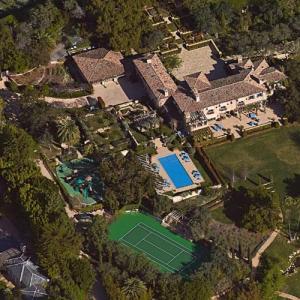 Terry Cunningham's House in Santa Barbara, CA - Virtual Globetrotting