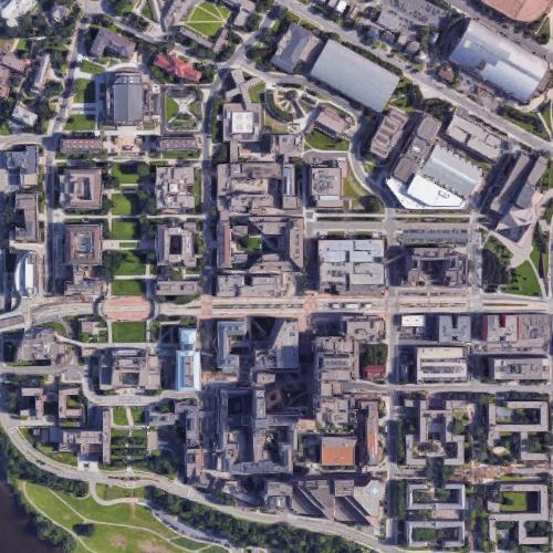 University of Minnesota Twin Cities in Minneapolis, MN (Google Maps)