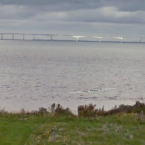 Confederation Bridge in Cape Tormentine, Canada (Google Maps) (#2)