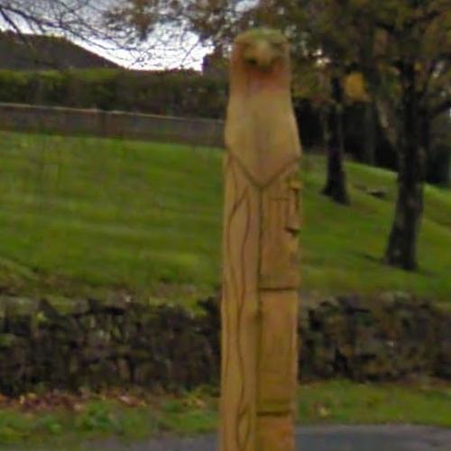 Totem Pole in Muirkirk, United Kingdom (Google Maps) (#9)