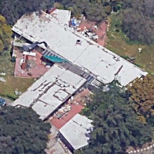 'Mauer Residence' by John Lautner in Los Angeles, CA (Google Maps)